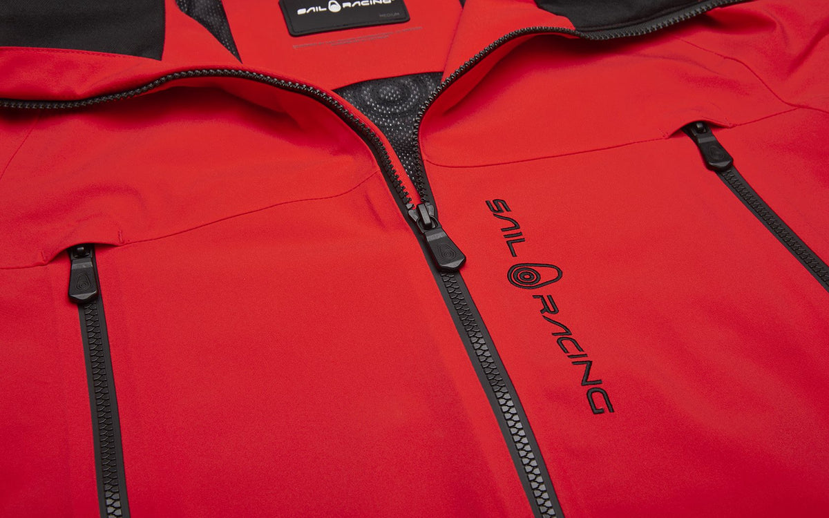 Spray Ocean Jacket - Bright Red | Sail Racing Australia & New Zealand